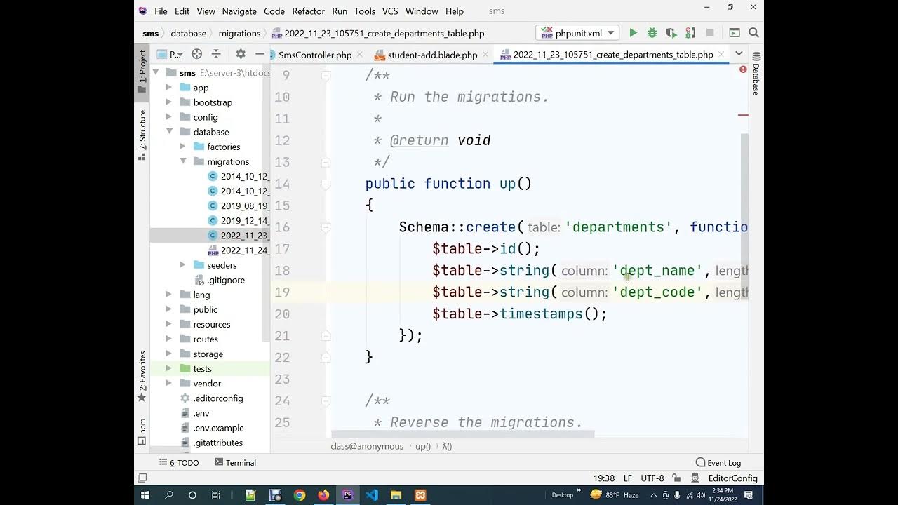 Laravel -CRUD | Class-32 | PHP with Laravel Framework | BASIS | SEIP | Tranche-3 | Batch-15 ...