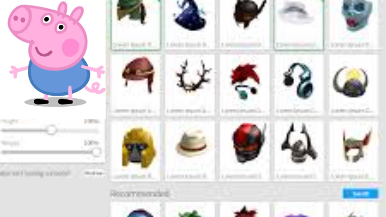 Making GEORGE PIG a Roblox Avatar - YouTube
