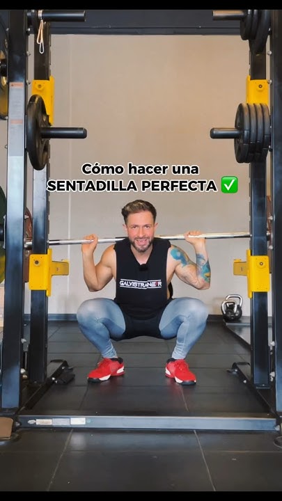 Cómo hacer sentadilla con barra correctamente - YouTube