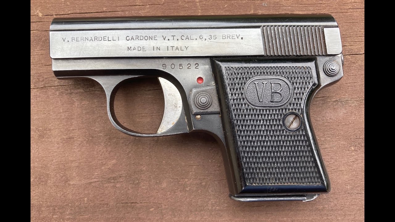 The Bernardelli Model VP 6.35mm Pistol - YouTube