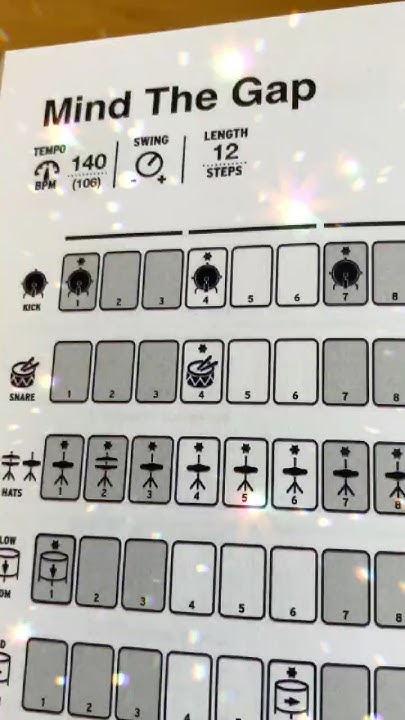 "Mind The Gap" beat demo from "How Drum Machines Work - A Simple Guide" by Tony Horgan - YouTube