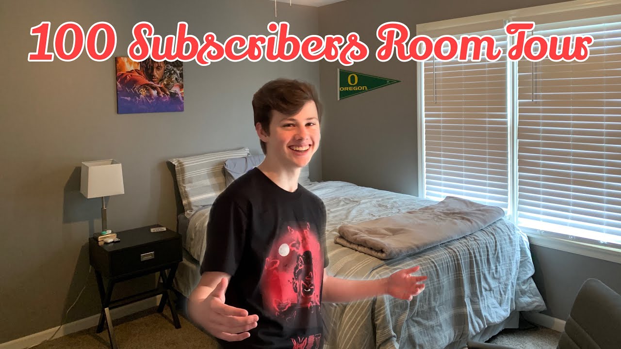 100 SUBSCRIBER ROOM TOUR! - YouTube