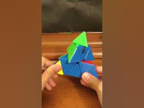 Cool pyraminx pattern - YouTube