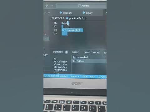 Identifiers In Python #identifier #python #shortvideo #shorts #short - YouTube
