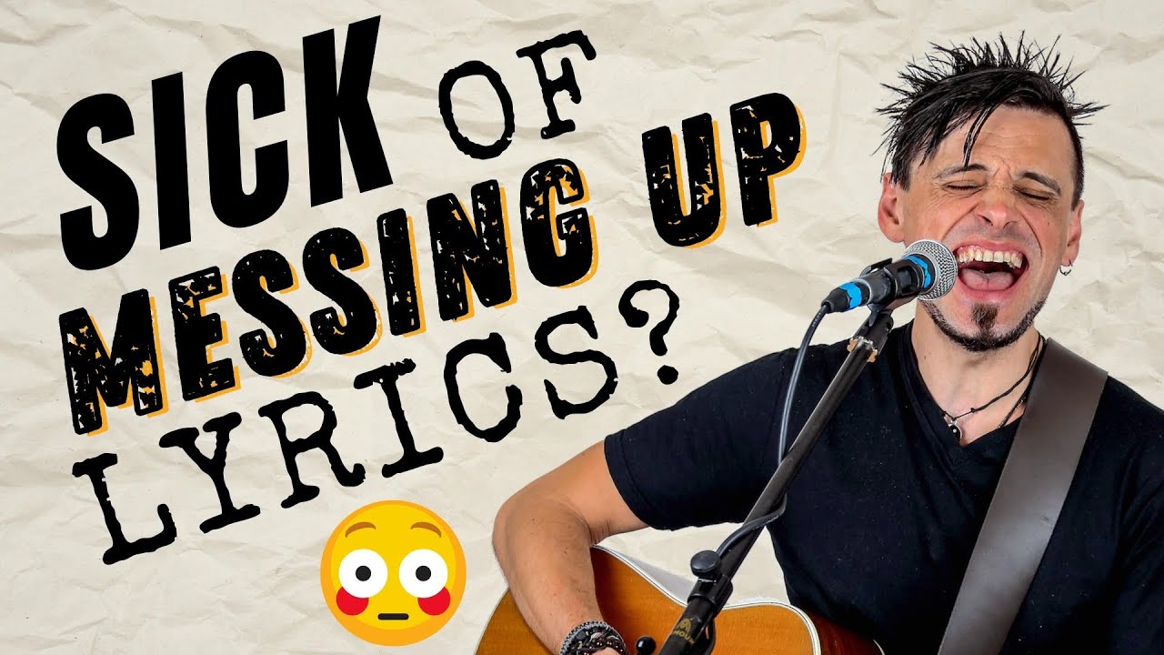 How To Format Song Lyrics Like A Pro - YouTube