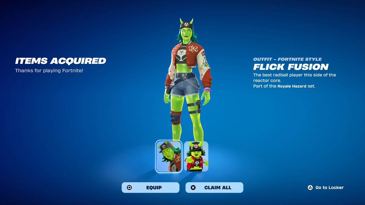 How To Get Flick Fusion Skin NOW FREE In Fortnite! (Unlock LEGO Flick ...