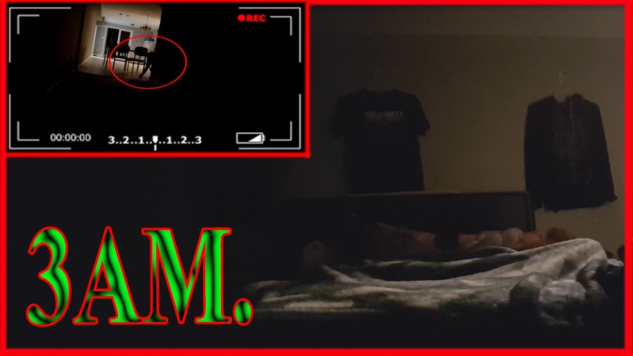 DO NOT RECORD YOURSELF SLEEPING AT 3AM // 3 AM SLEEPING CHALLENGE (GONE ...