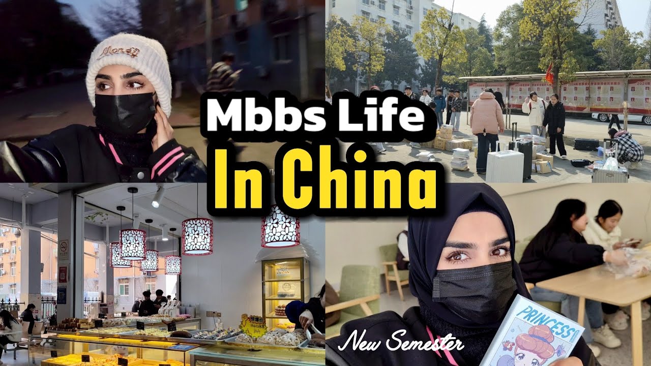 🇵🇰🇨🇳 University Life In China | Sunday rest, daily vlog, mbbs in china ...