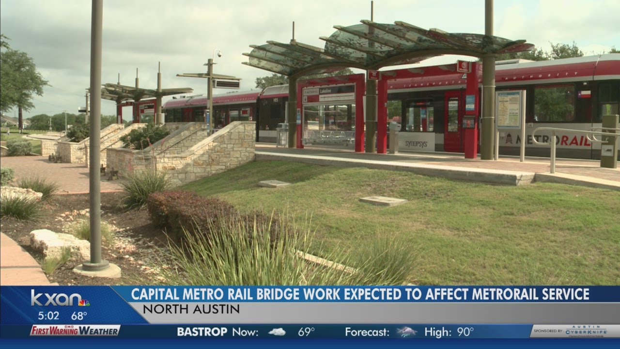 MetroRail changes in Leander - YouTube