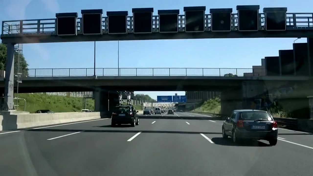 Germany Deutschland Autobahn A3 von Leverkusen Richtung Köln Dreick ...
