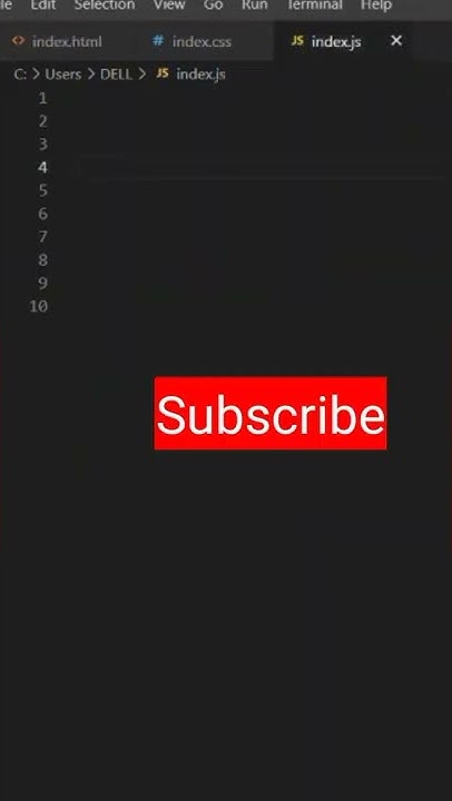 Changing css properties using javascript | html frontend #shorts - YouTube
