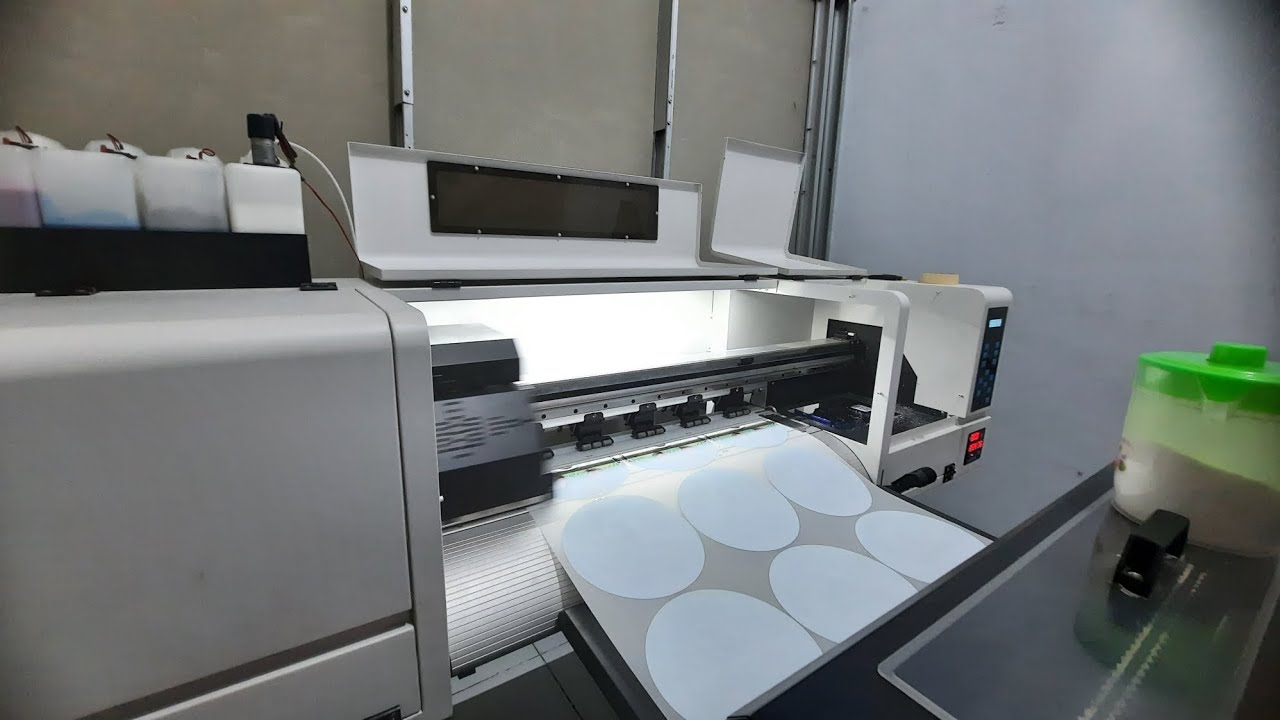 PROSES CETAK MESIN DTF #dtf_indonesia #printing - YouTube
