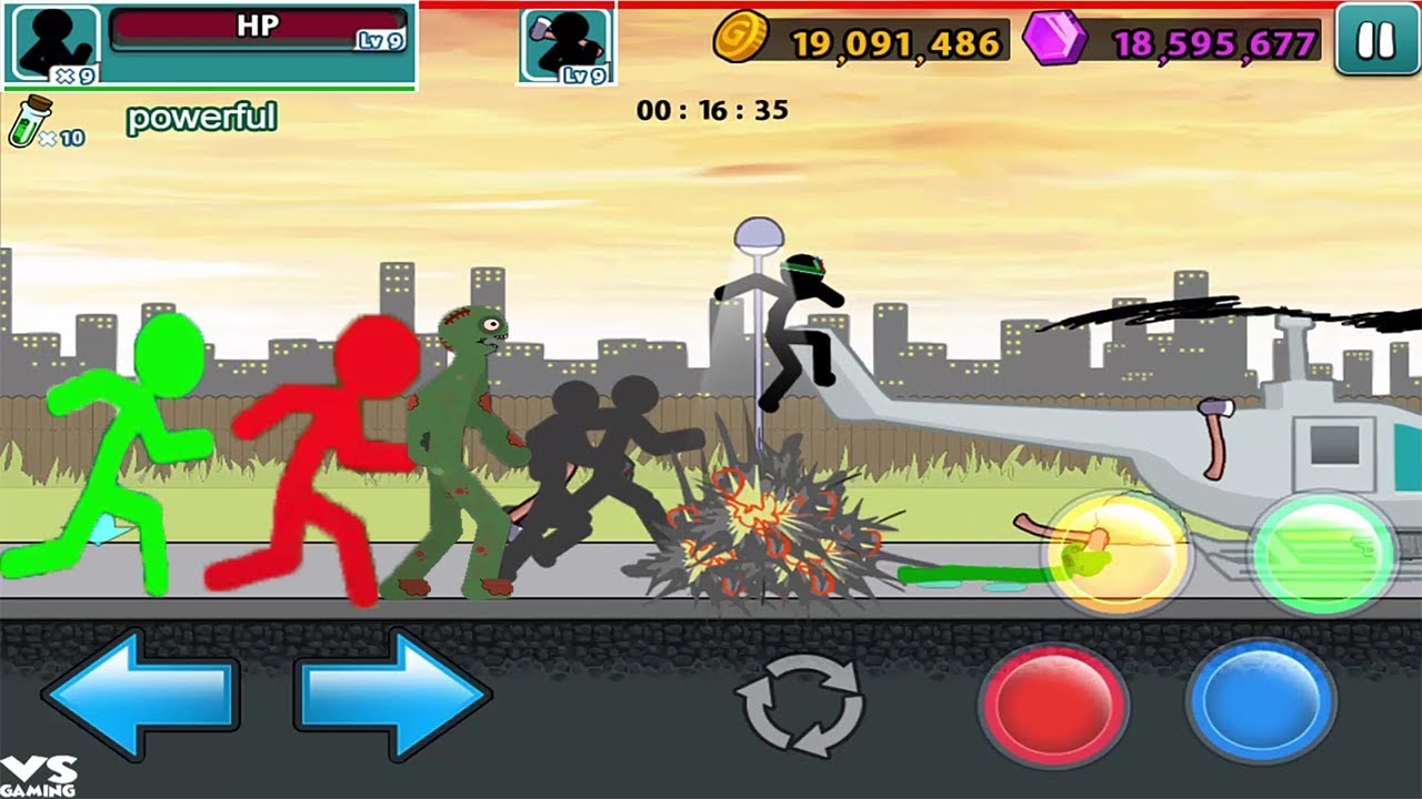 Anger of Stick 5 (Helicopter) | Stickman Fight - THE LIFE OF A STICKMAN ...
