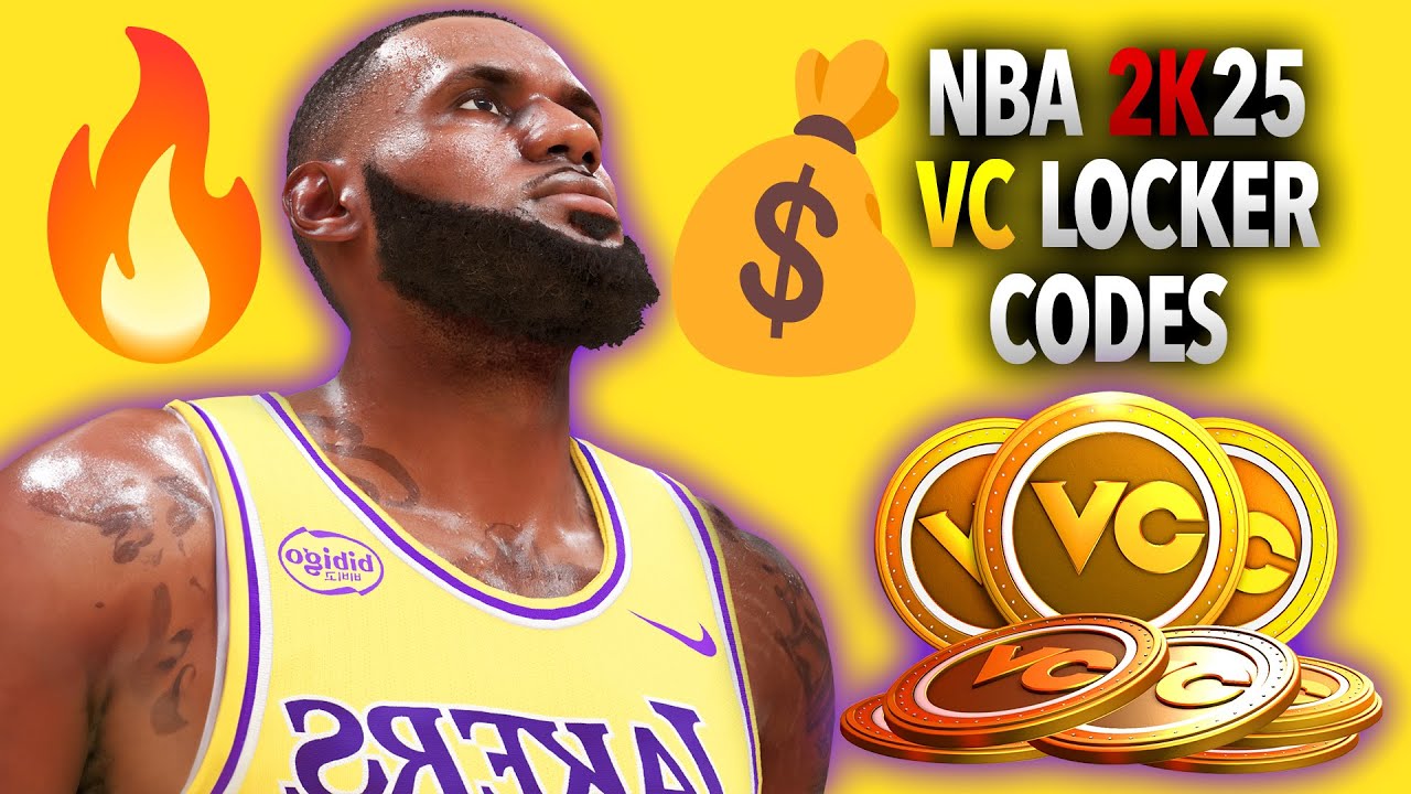 NBA 2K25 VC Locker Codes — UNLIMITED VC NEW METHOD - YouTube