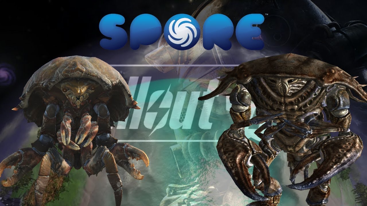 Beating Spore as a Fallout Mirelurk - YouTube