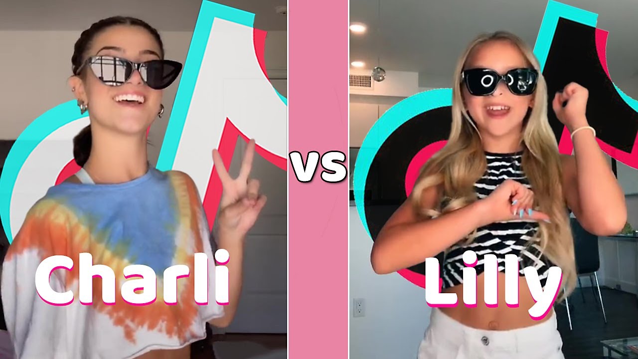 Charli D’amelio Vs Lilly Ketchman TikTok Dances Compilation (August ...