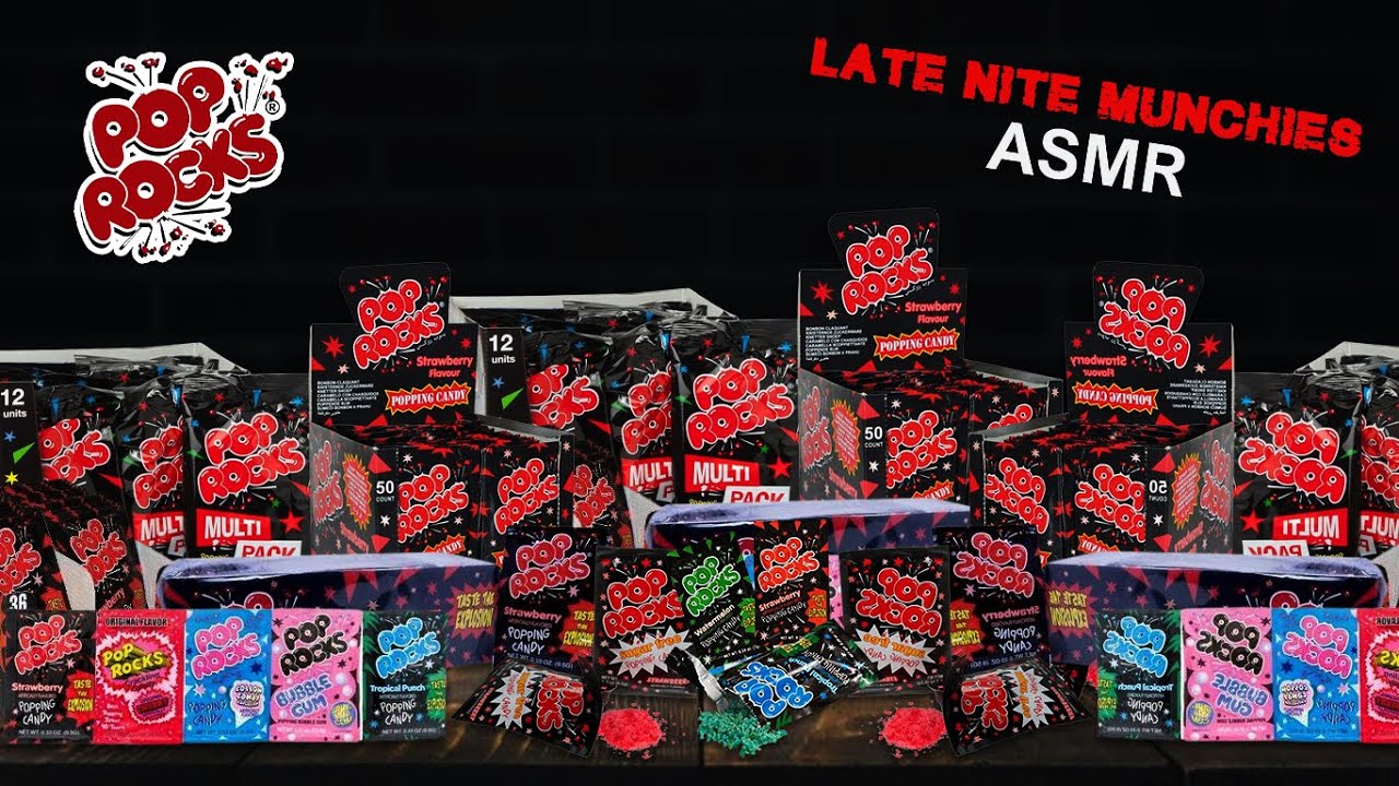 POP ROCKS CANDY ASMR | MOUTH SOUNDS | CRACKLING | POPPING *No talking ...