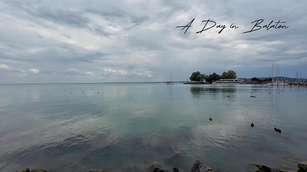[4K] A day in Balatonfüred, Tagore promenade - YouTube