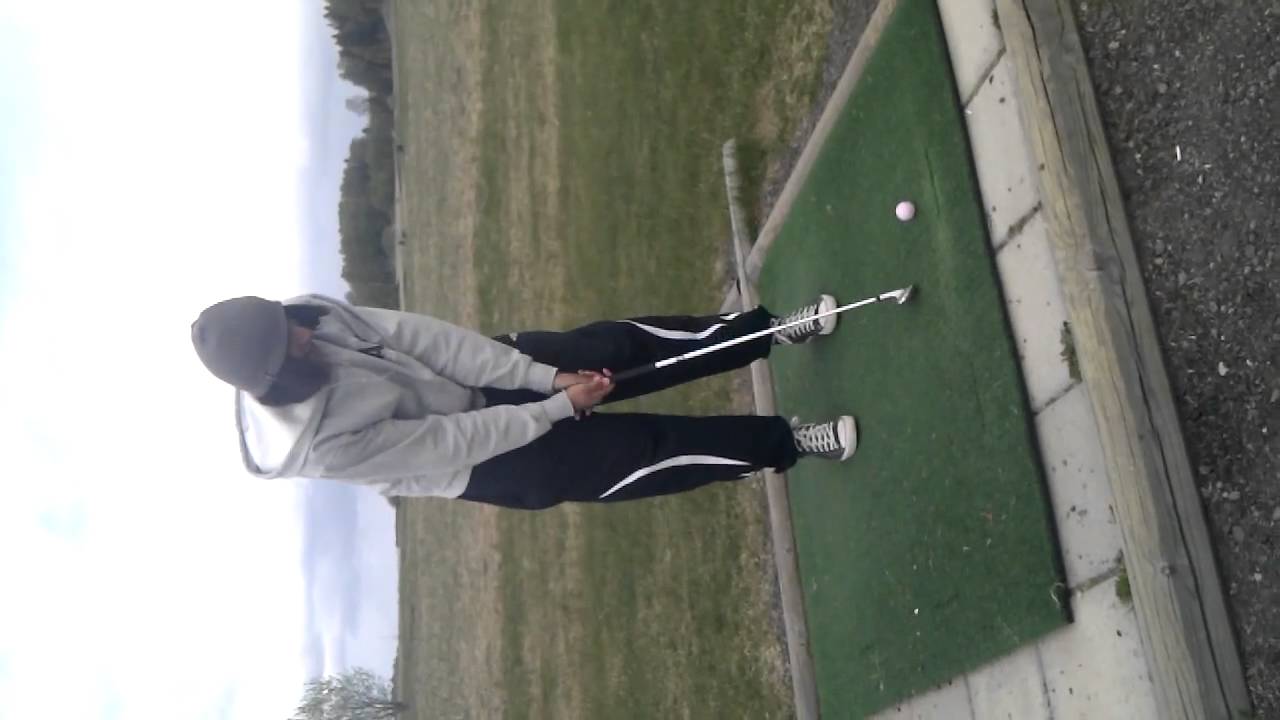 First arab playing golf in Sweden! - YouTube