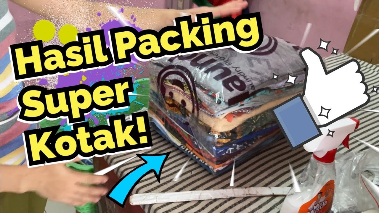 Packing Laundry Yang Benar - Keren! Customer Pasti Puas! - YouTube