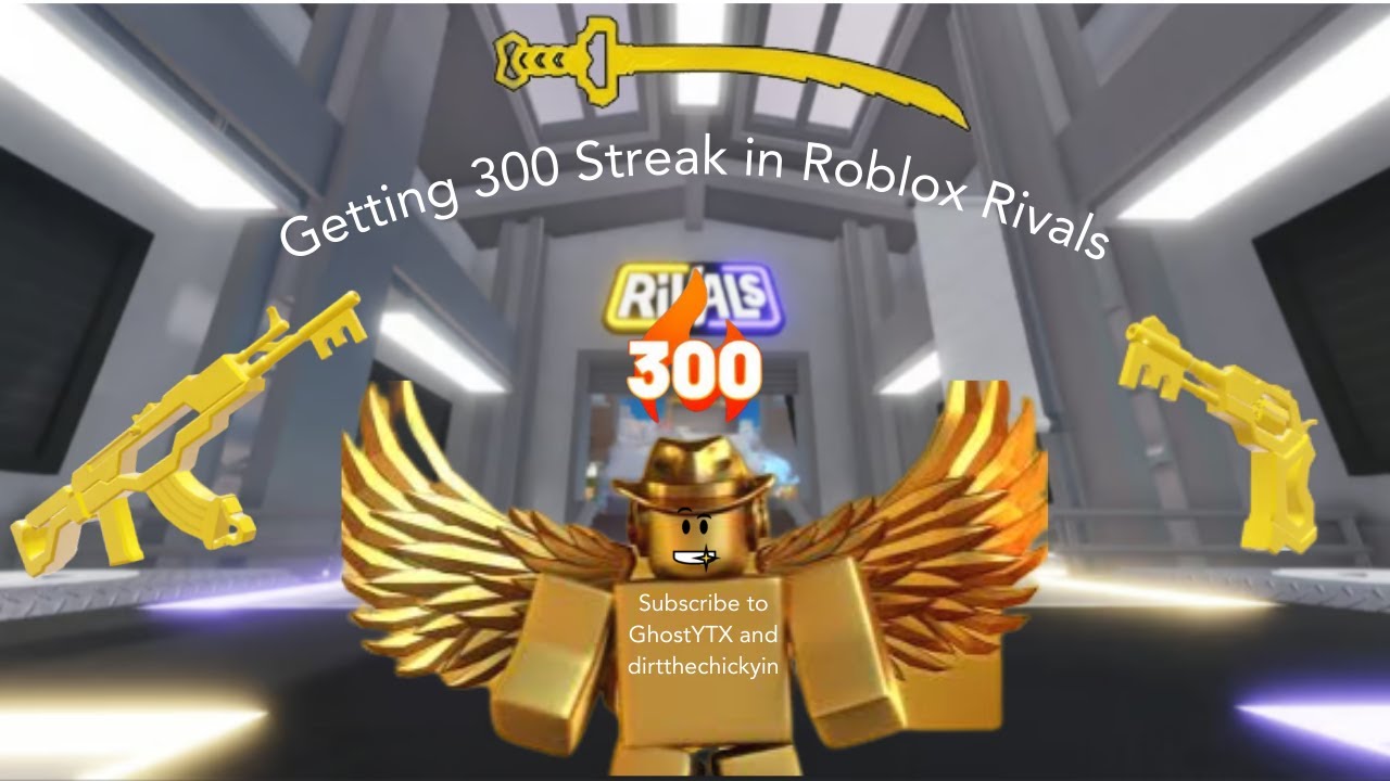 Getting a 300 WIN STREAK in Roblox rivals! - YouTube