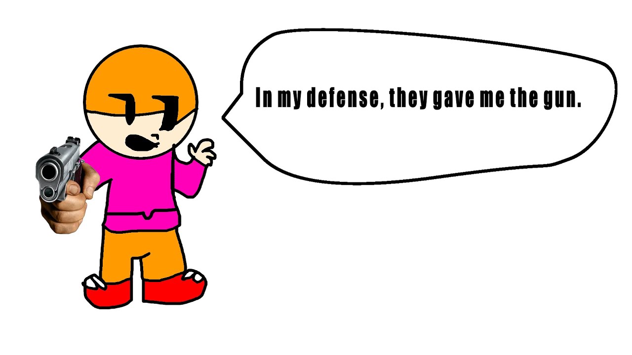 in my defense: they gave me the gun. (undertale) - YouTube