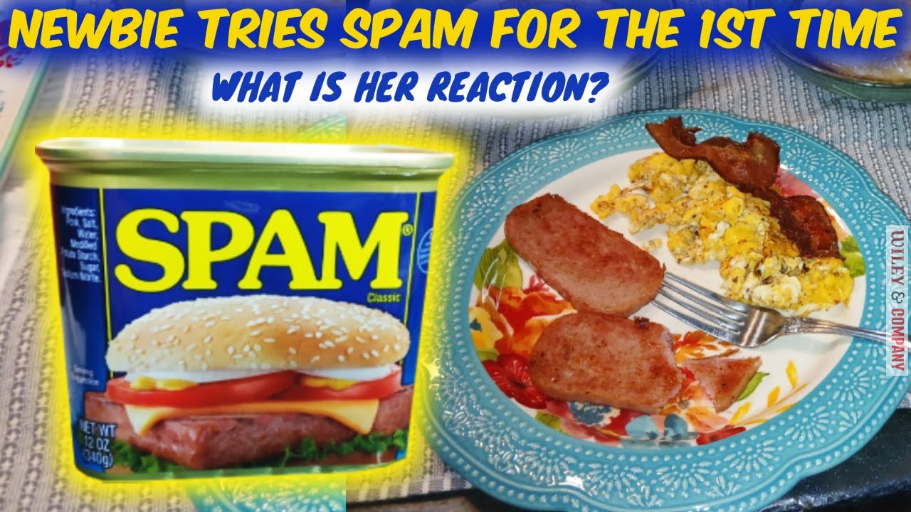 NEWBIE EATS SPAM FOR THE FIRST TIME - YouTube