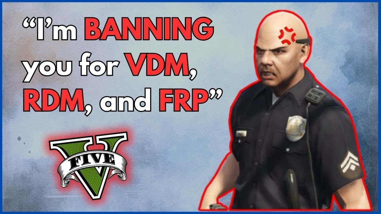 he banned me for everything… (GTA RP/FiveM trolling) - YouTube