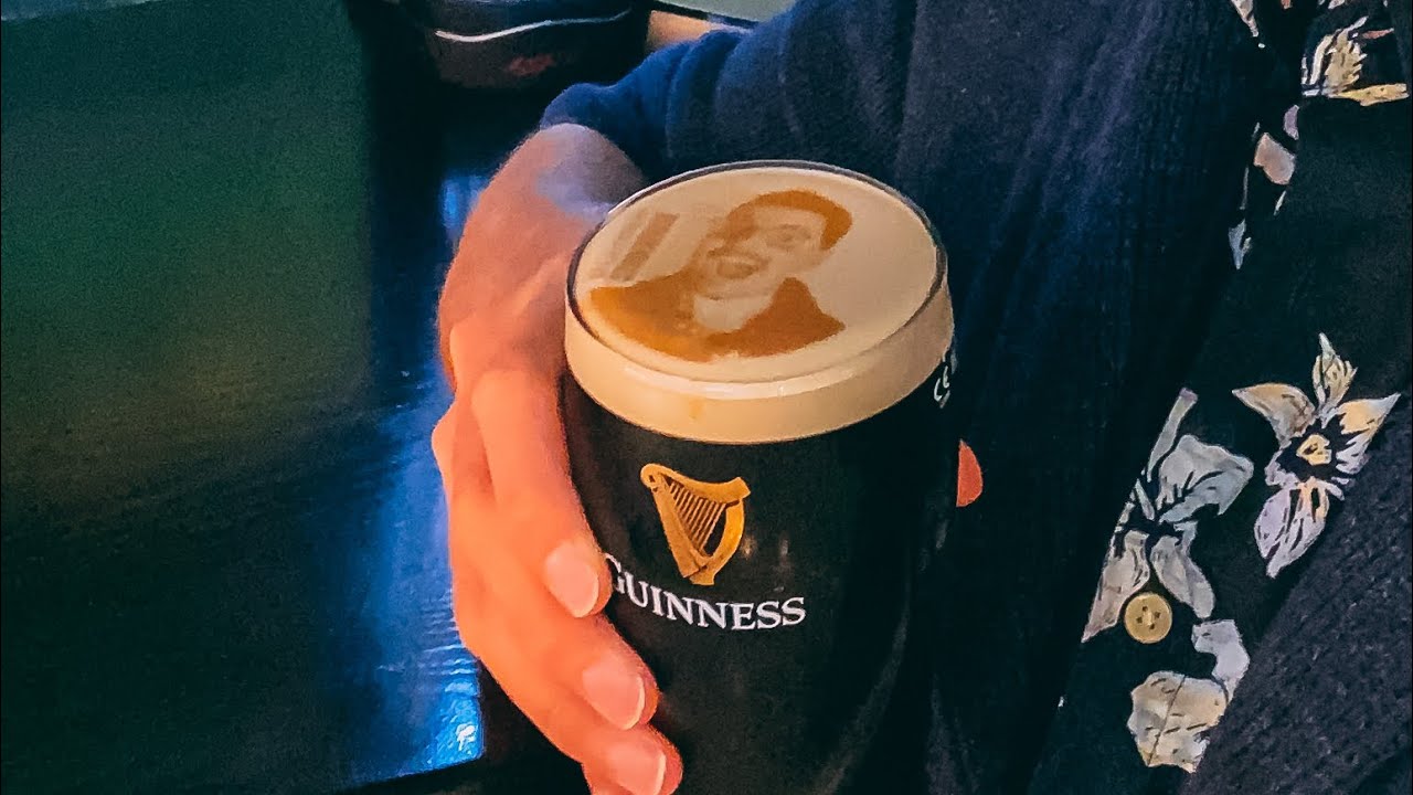 Guinness With Selfie On The Foam YouTube guinness-with-selfie-on-the-foam-youtube