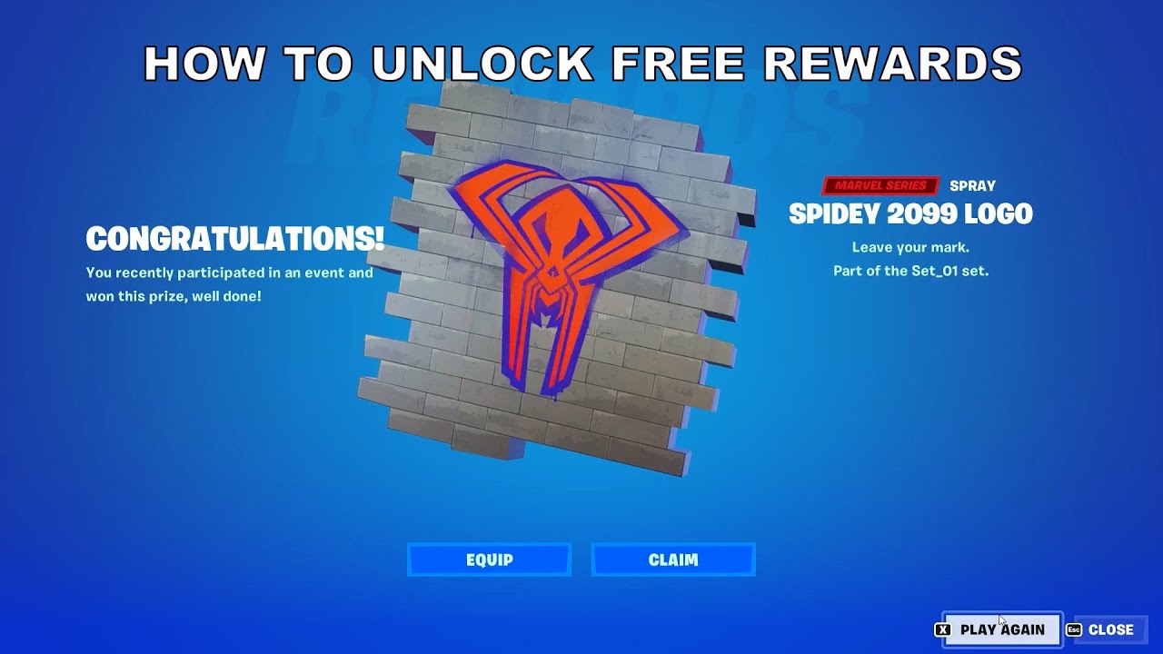 HOW TO UNLOCK FREE REWARDS Fortnite - YouTube