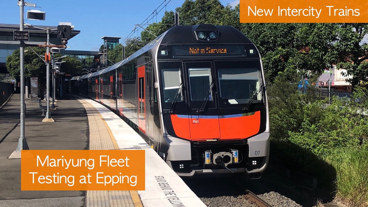 Transport for Sydney Vlog 258: Mariyung Fleet Testing at Epping - YouTube