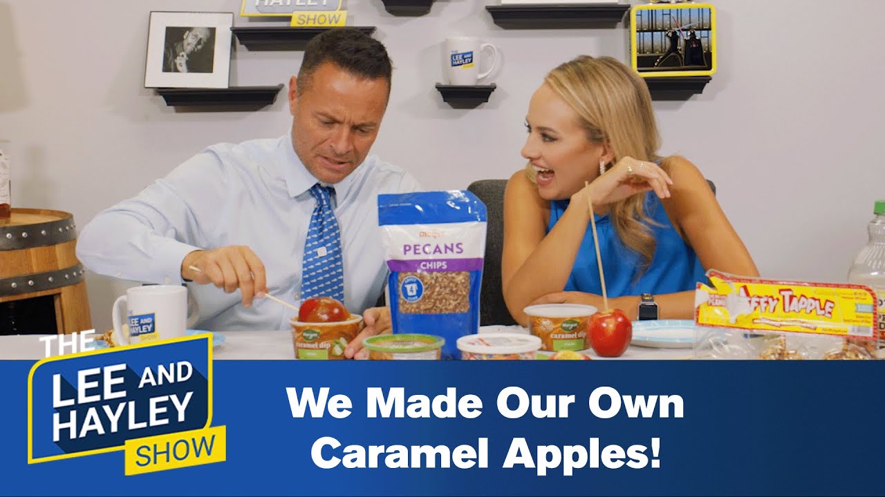 We Made Our Own Caramel Apples! | The Lee and Hayley Show - YouTube