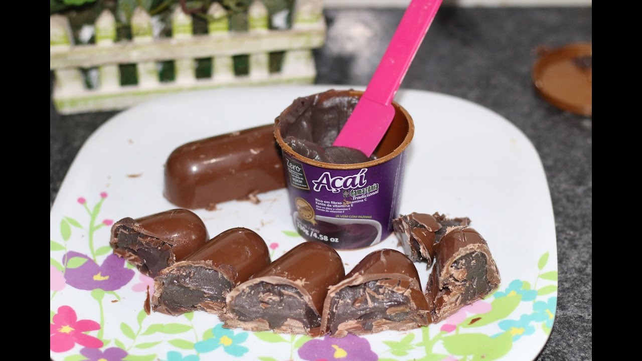 COMO FAZER O BOMBOM DE AÇAI POR DEBORA DIAS - YouTube