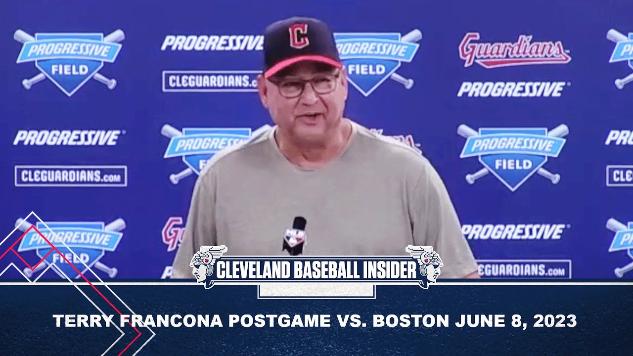 Terry Francona After Series Victory Over Red Sox - YouTube