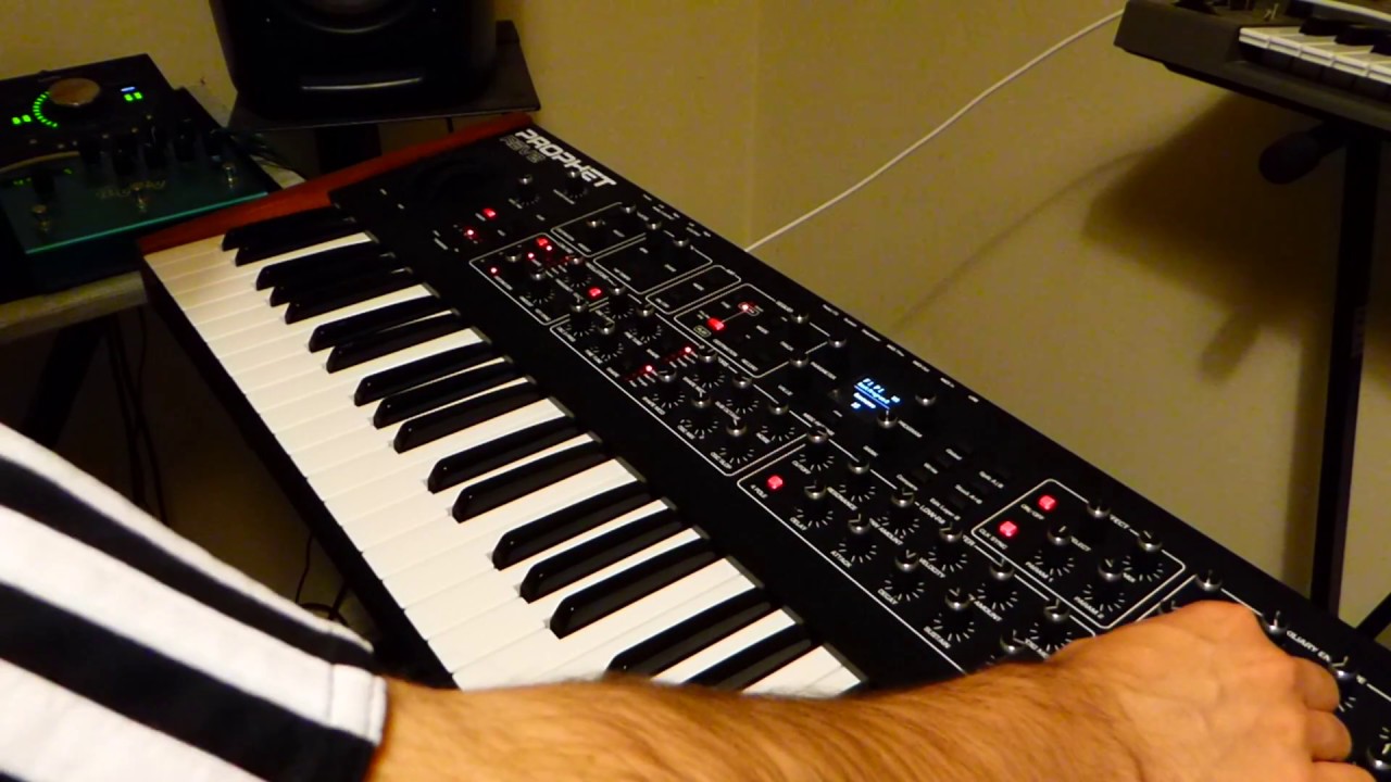 DSI Prophet Rev 2 & Strymon Big Sky - YouTube