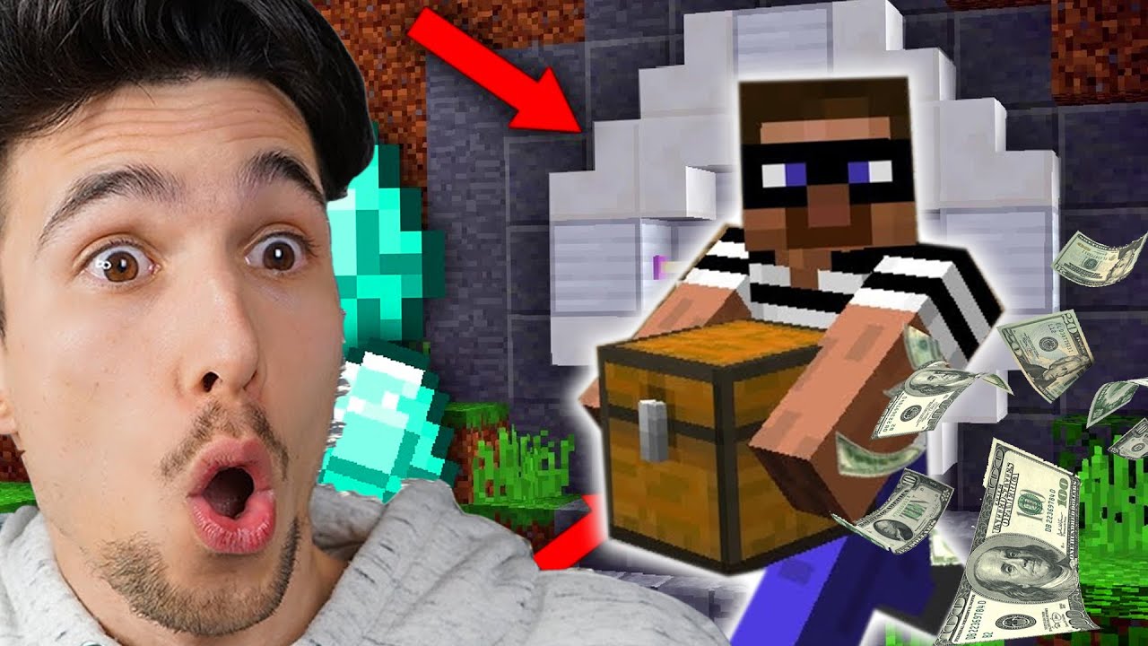 UN LADRO è ENTRATO nel mio MONDO di MINECRAFT?! | Gabby Vanilla - YouTube