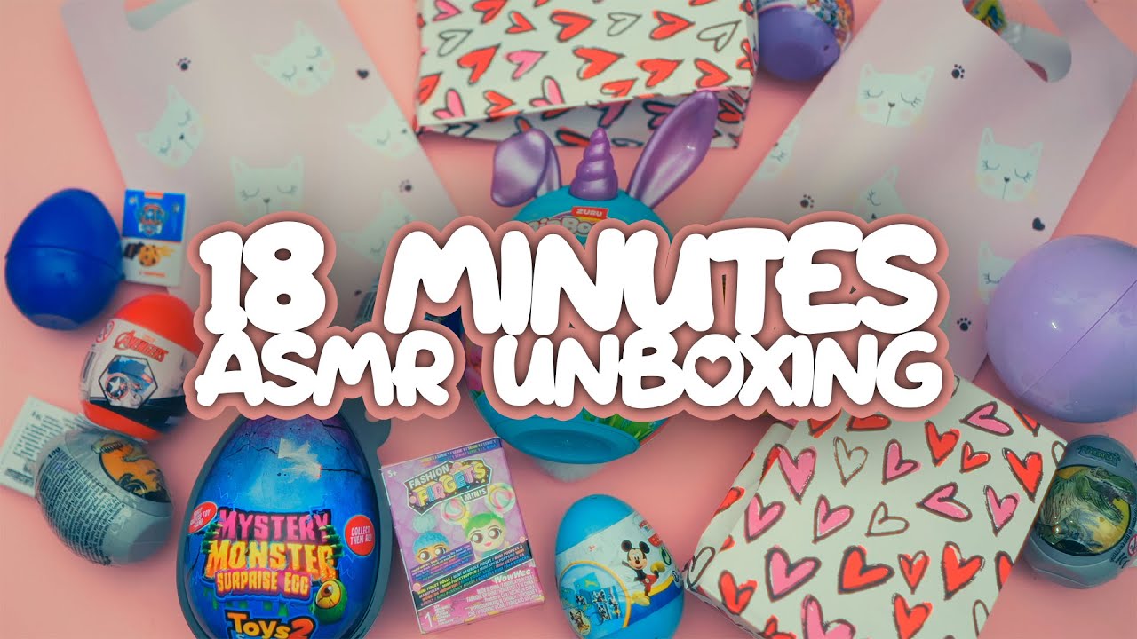 18 Minutes MYSTERY SURPRISE Unboxing - Satisfying Unboxing (ASMR) - YouTube
