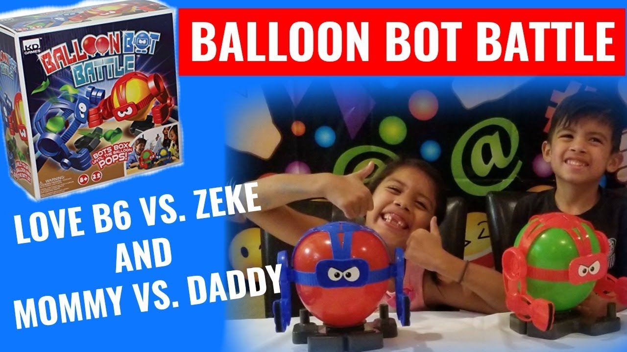 Balloon Bot Battle Challenge - YouTube
