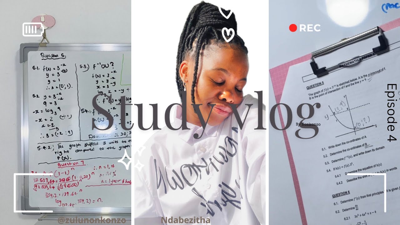 STUDY VLOG| PRODUCTIVE EXAM PRACTICE| WHITEBOARD| AIRPORT CHRONICLES ...