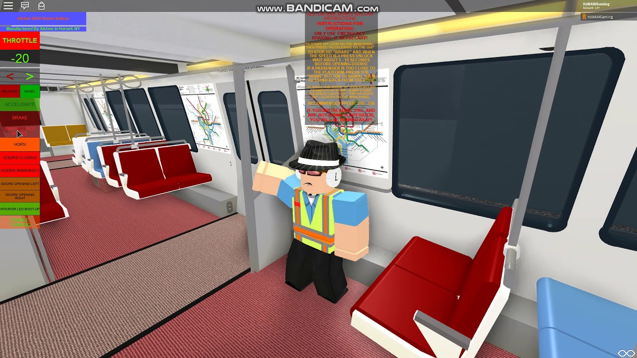 WMATA RBLX: Testing Standing Feature on New Cars - YouTube
