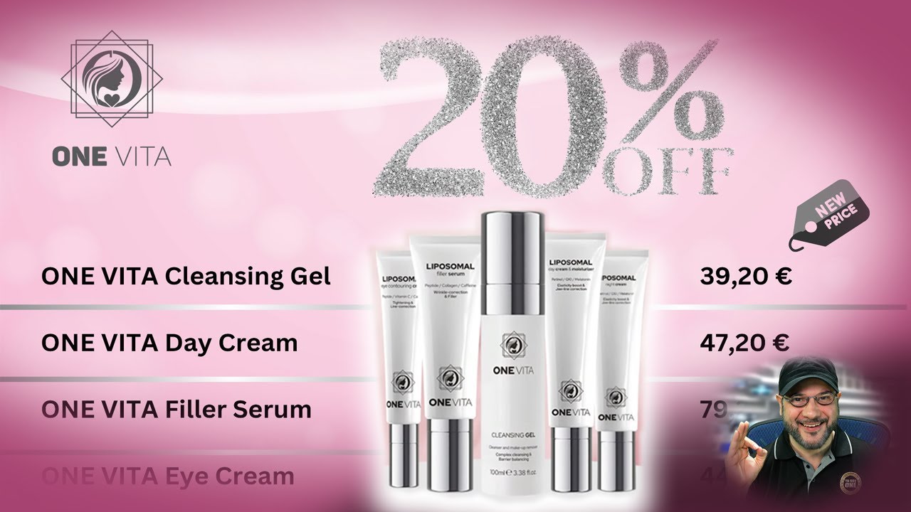 Promoción exclusiva de ONE Vita: 20 % de descuento en 5 productos ...