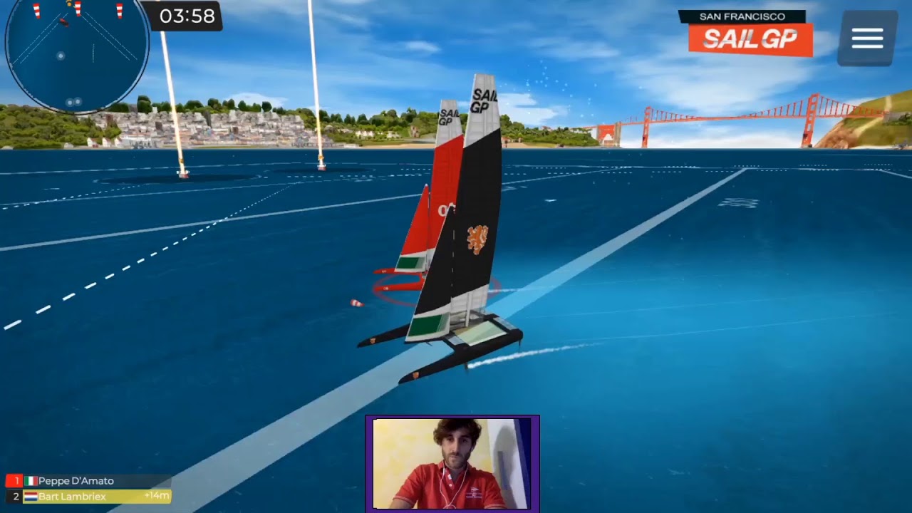 Virtual Regatta Inshore - Live Stream Athletes SailGP x Gamers - YouTube