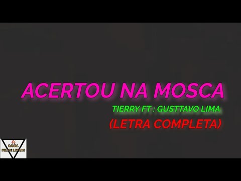 ACERTOU NA MOSCA -TIERRY E GUSTTAVO LIMA - (LETRA COMPLETA) - YouTube