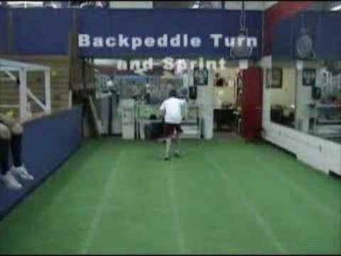 Back Peddle Turn and Sprint - YouTube