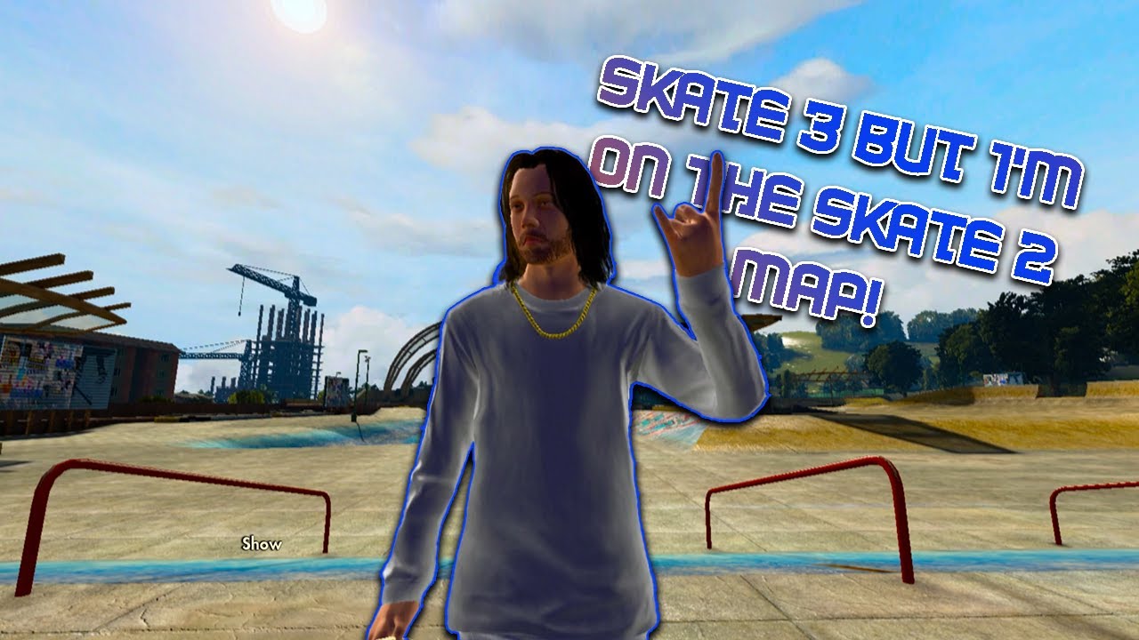 Skate 3 But I'm On The Skate 2 Map - YouTube