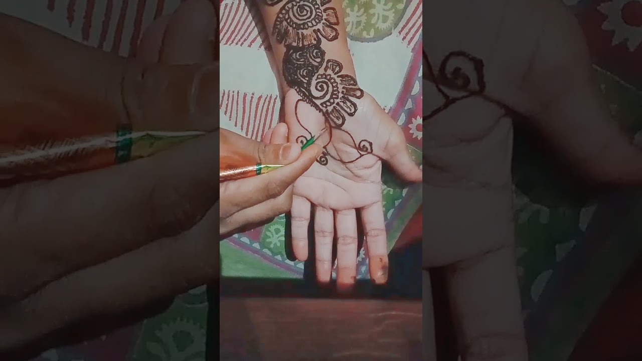 Mahandi design - YouTube