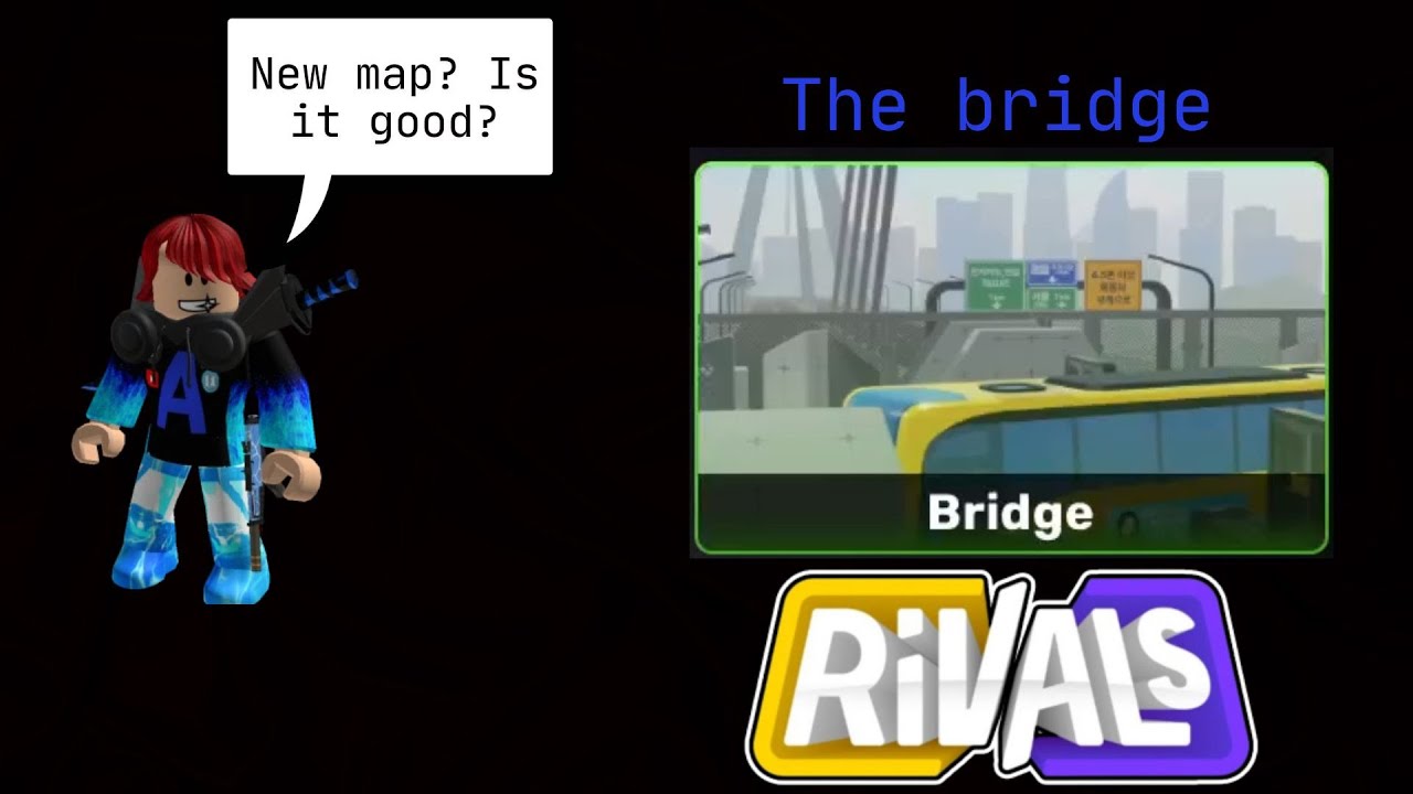 I played on the new Roblox Rivals BRIDGE map in Roblox... - YouTube