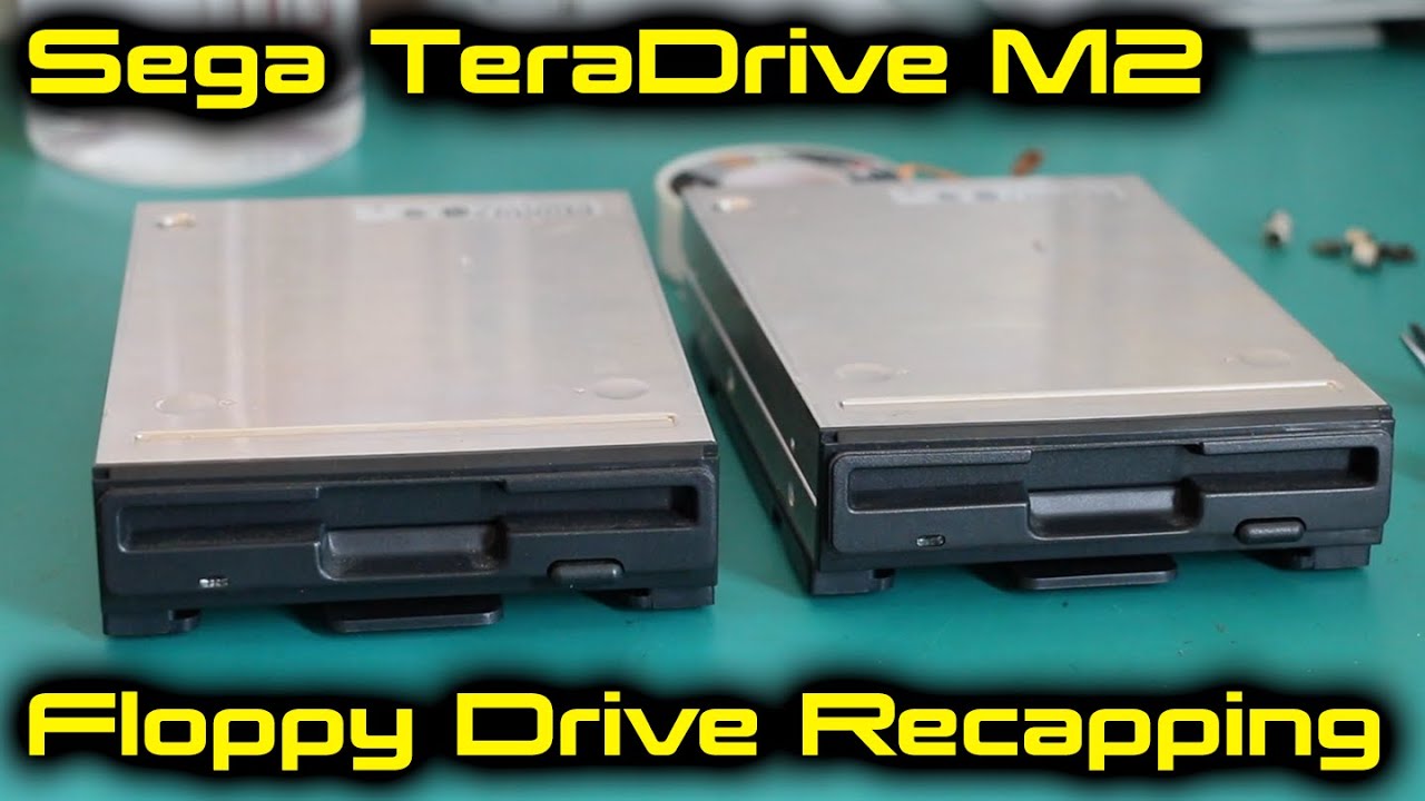Recapping the Sega TeraDrive Model 2 Floppy Drives - YouTube