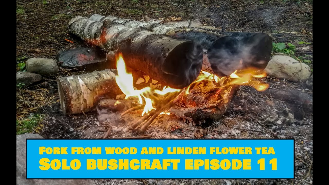 Fork From Wood, Sausages Over Fire and Linden Flower Tea - Easy ...