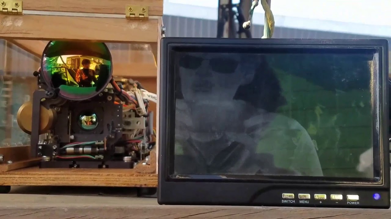 First Test of Greenhouse Gas Camera - YouTube